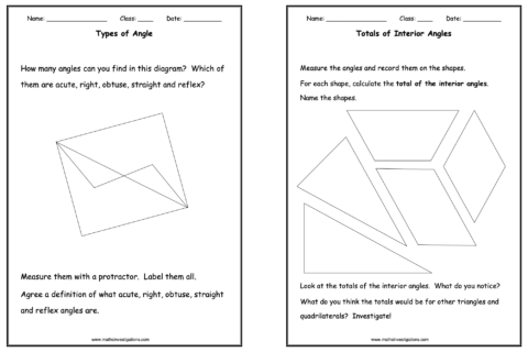 Angles in Triangles and Quadrilaterals | Maths Without Limits